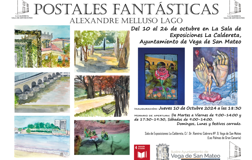 “POSTALES FANTÁSTICAS”, NUEVO PROYECTO EXPOSITIVO QUE ALEXANDRE MELLUSO LAGO PRESENTA EN LA ...