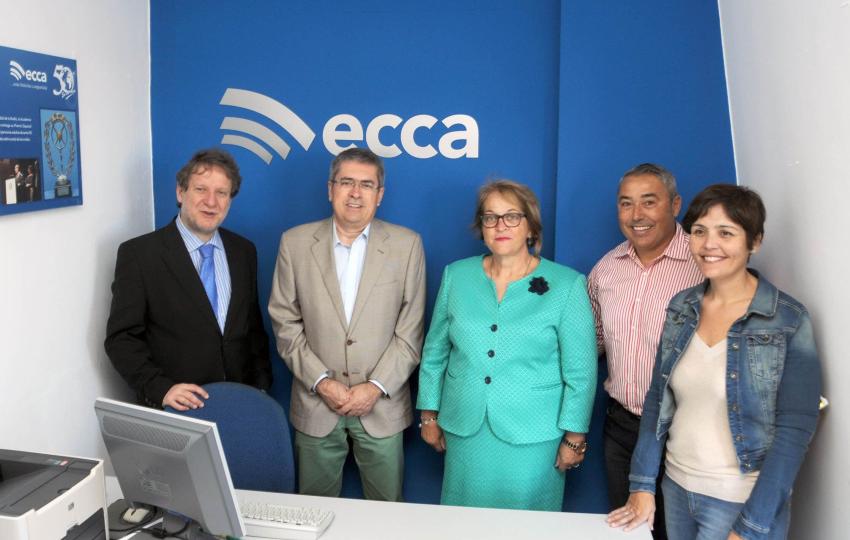 EL DIRECTOR DE RADIO ECCA VISITA EL CENTRO ZONAL DE MASPALOMAS